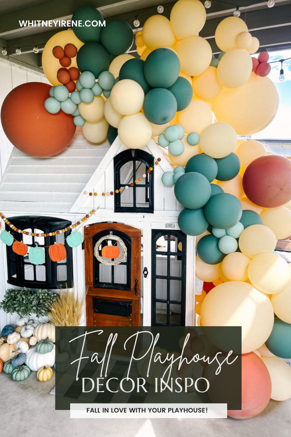 Fall Playhouse Decor Inspiration - Whitney Irene